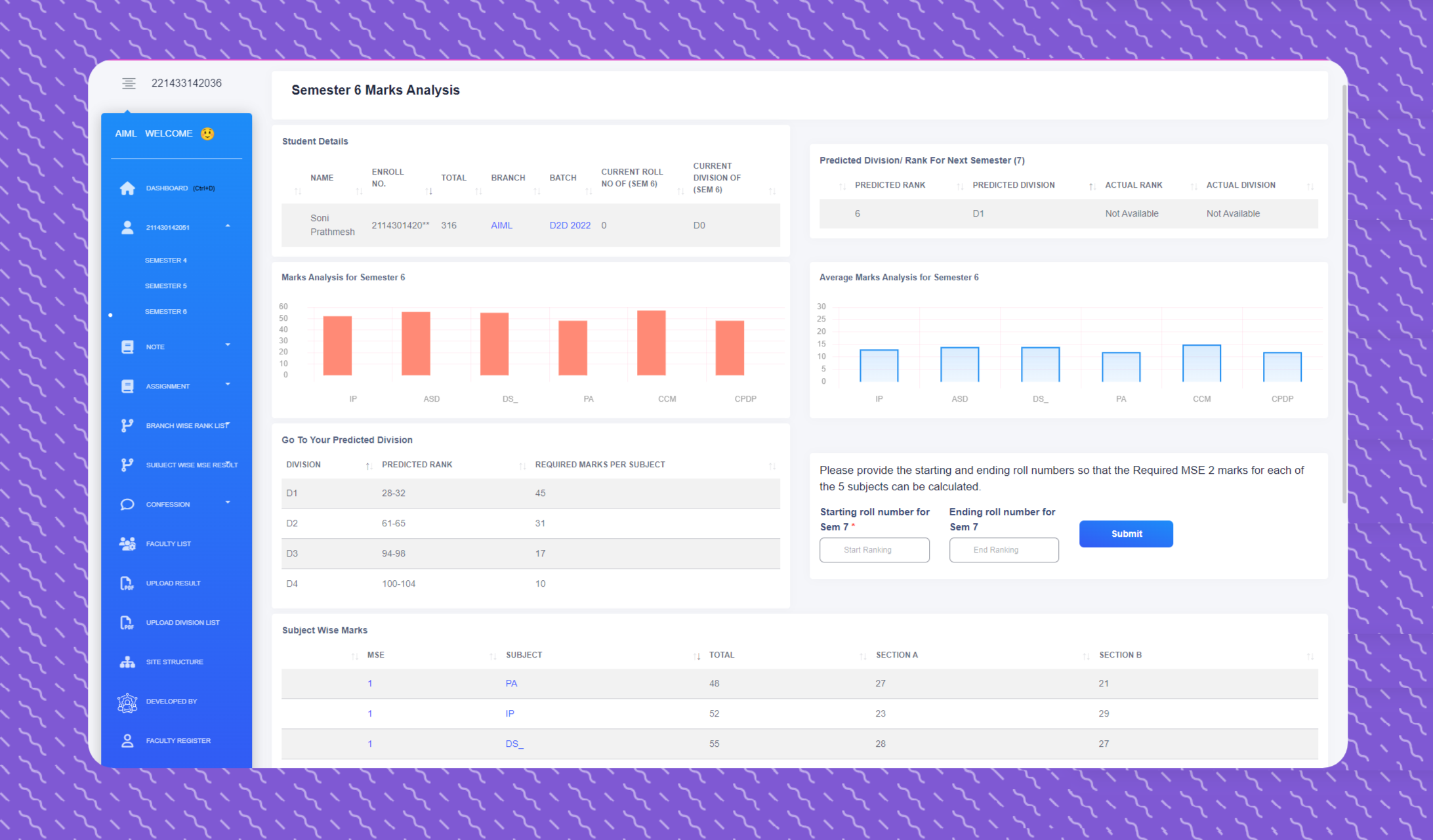 AcademicHub Dashboard